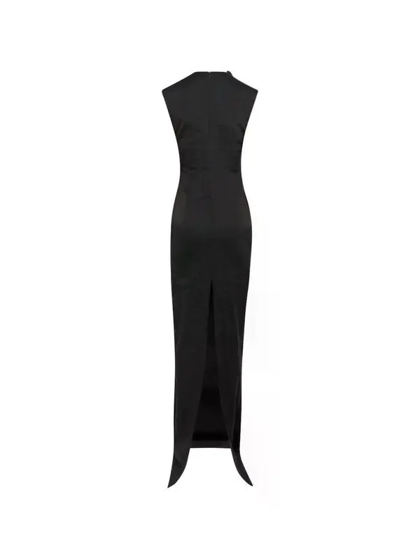 A.W.A.K.E. Mode Draped-details Maxi Dress