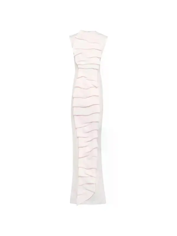 A.W.A.K.E. Mode Ruffled Maxi Dress
