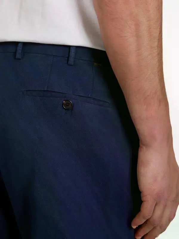 SLOWEAR Pleated Tapered Trousers