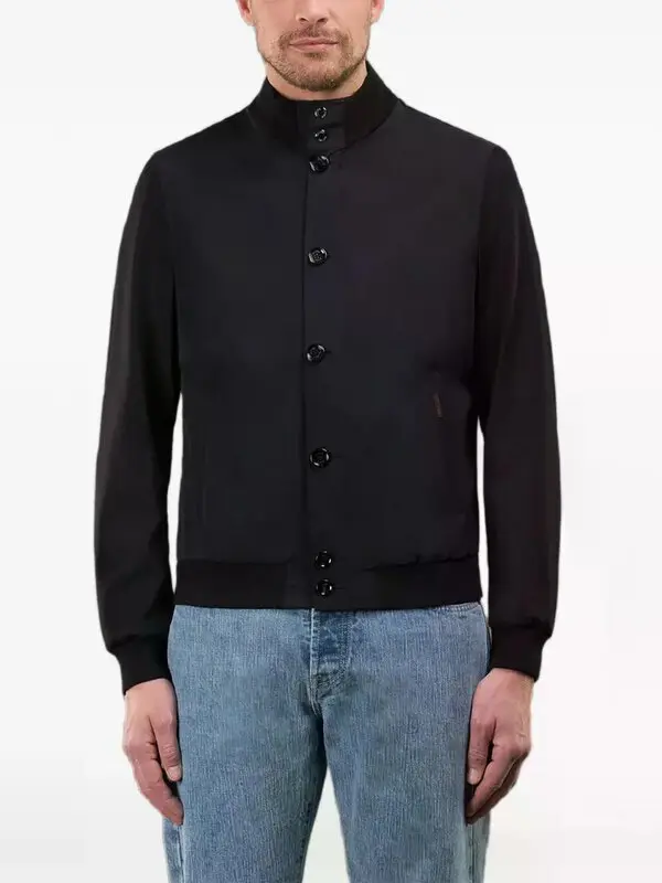 MOORER Fidani-jkr Buttoned Bomber Jacket