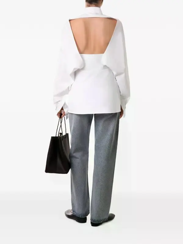 SITUATIONIST Open-back Shirt