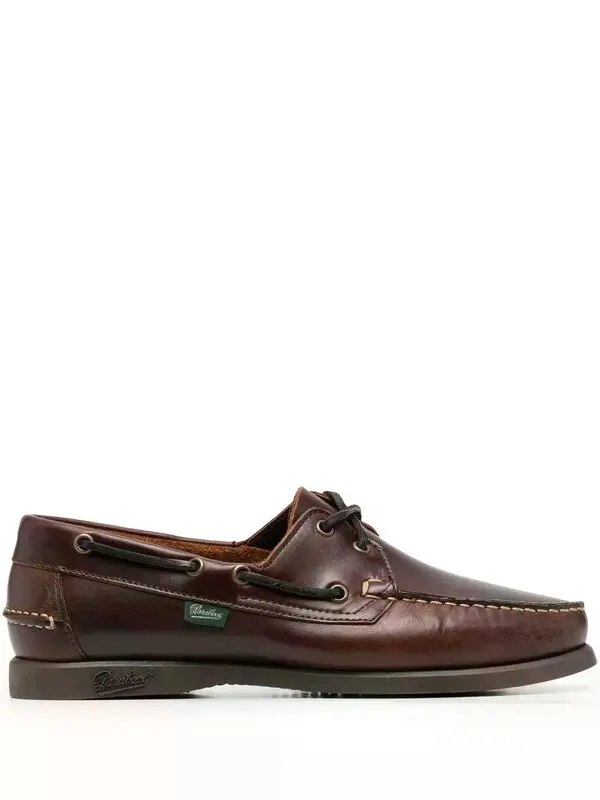 Paraboot Leather Boat Shoes