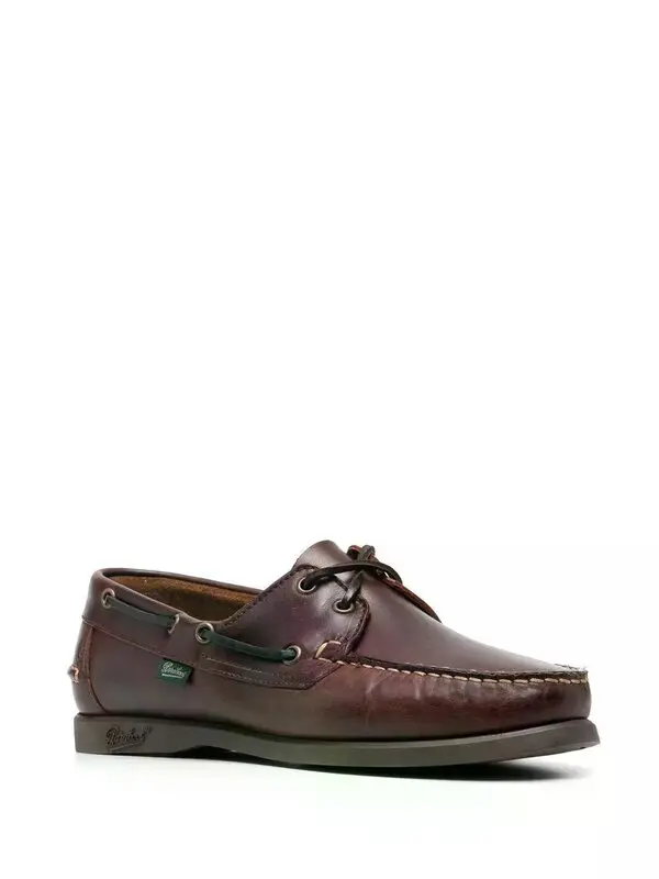 Paraboot Leather Boat Shoes