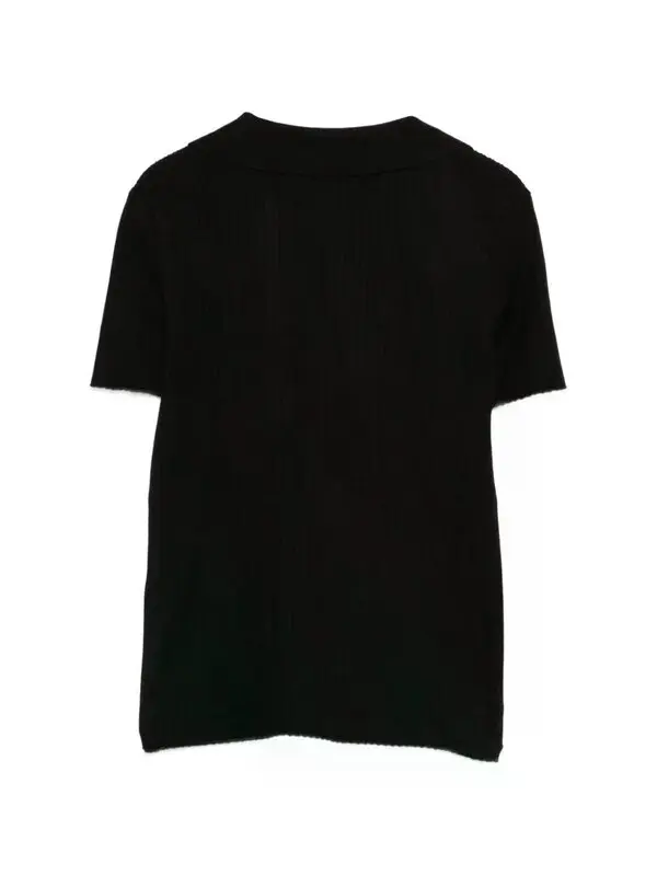 Dkny Buttoned Knit Top