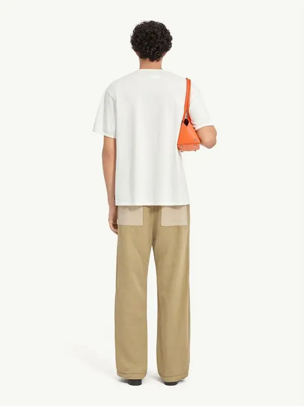 MAISON MARGIELA Logo Print Cotton T-shirt - White
