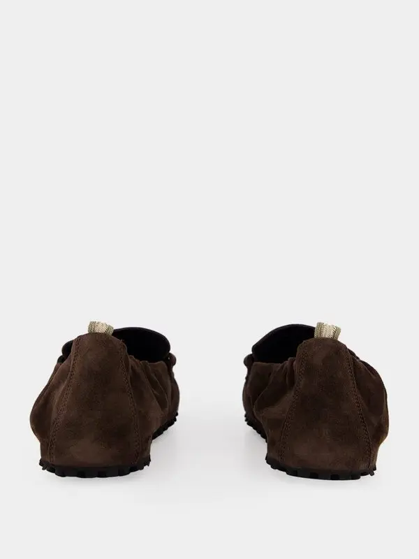 Officine Creative Travis 001 Suede Loafers - Brown