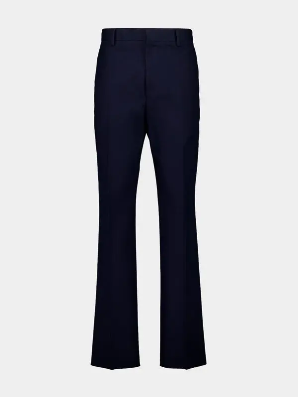 FERRAGAMO Cotton Canvas Trousers