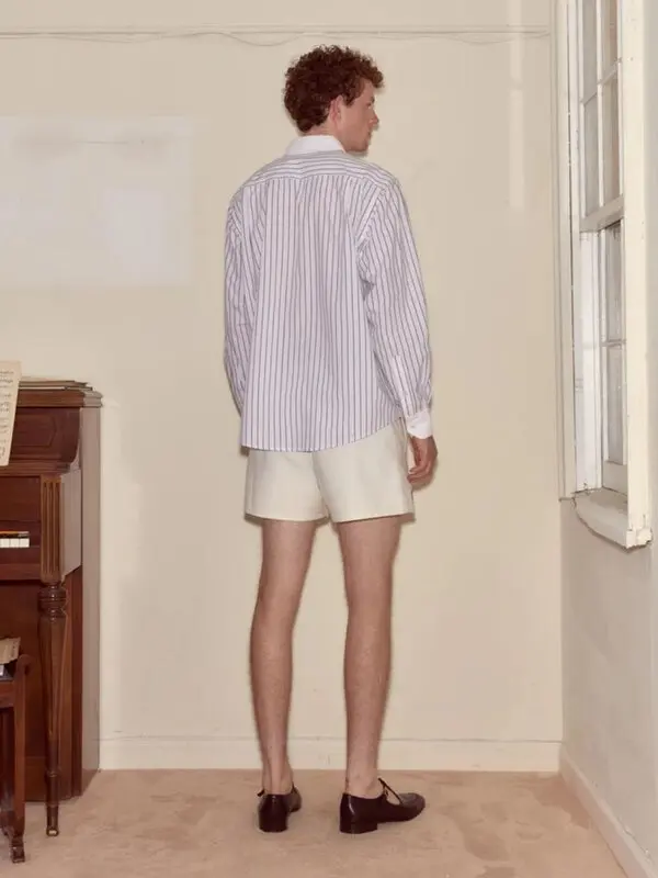 BODE Black And Steamboat Stripe Shirt