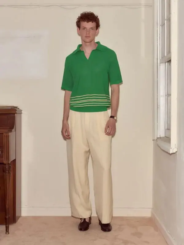 BODE Bentgrass Boxy Polo