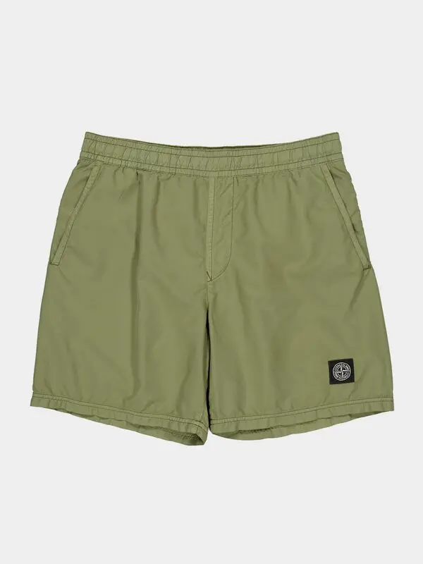 Stone Island Military Nylon Swim Shorts