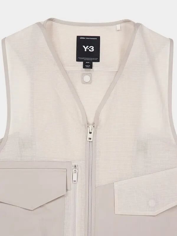 Y3 Light Tactical Utility Vest - Brown