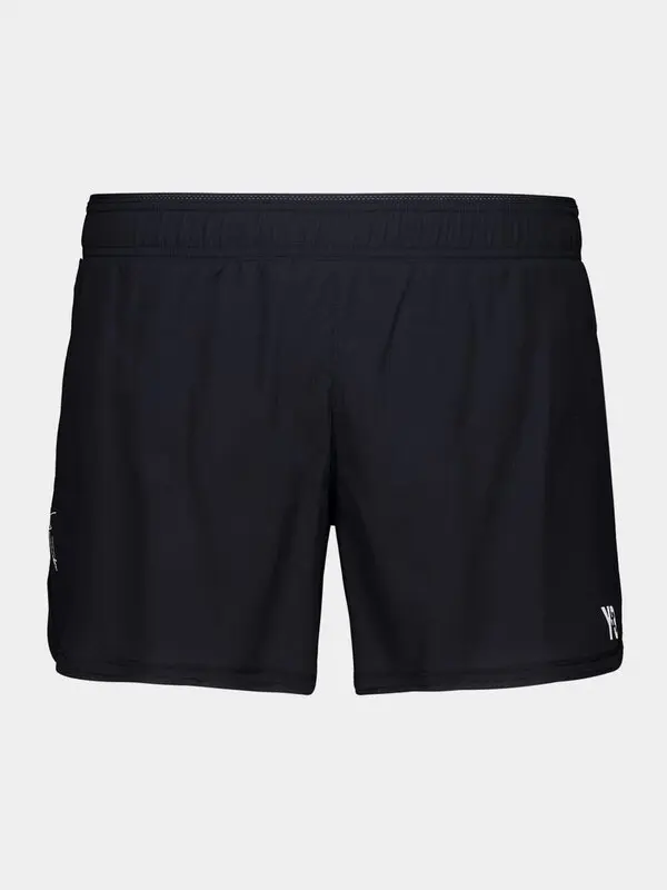 Y3 Pleated Running Shorts - Black