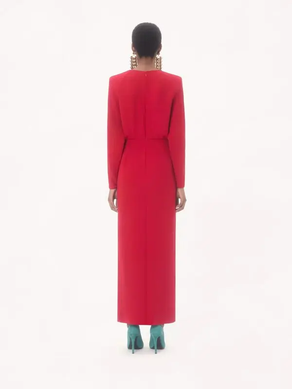 Valentino Garavani Paris Cady Couture Dress - Red