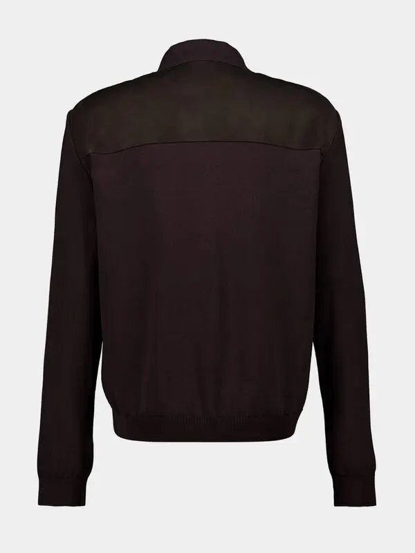 Gucci Suede Buttoned Jacket