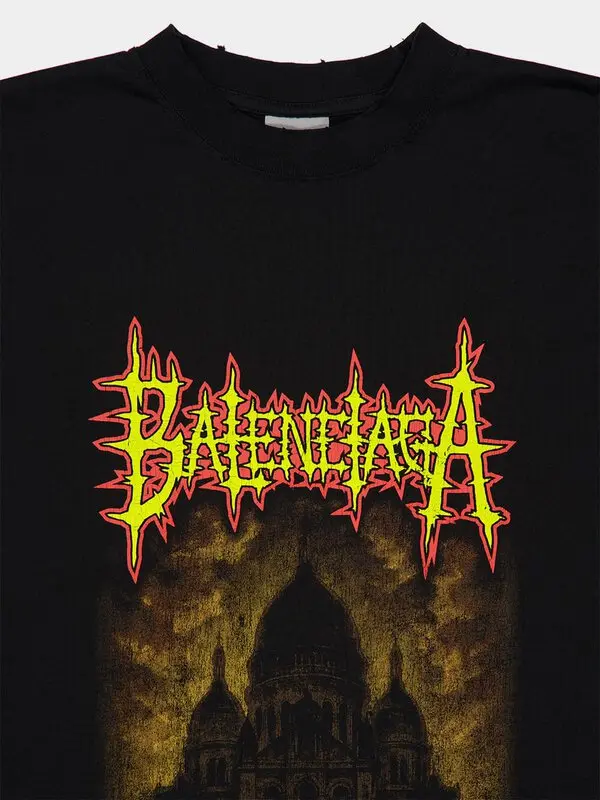 Balenciaga Cotton Graphic T-shirt