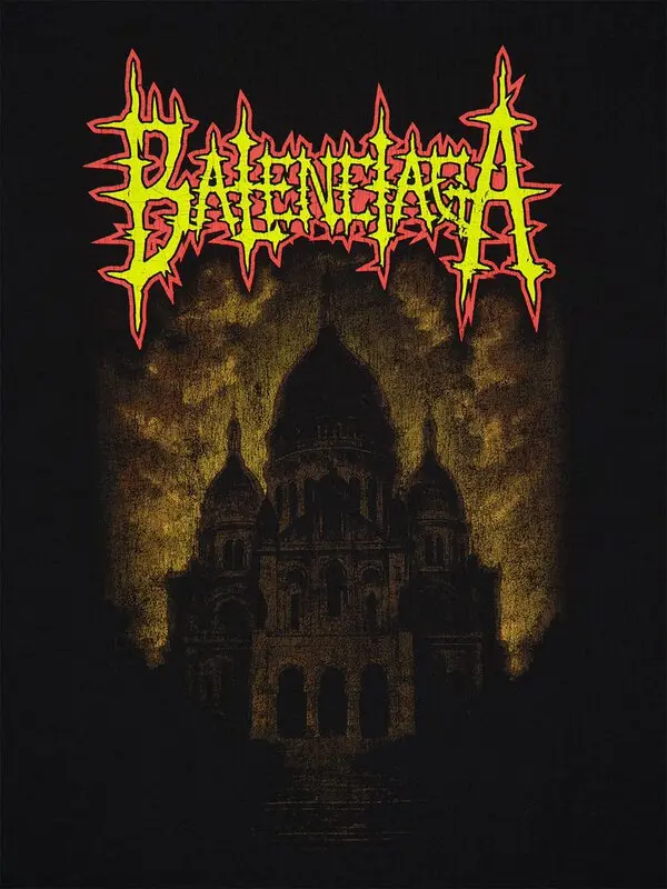 Balenciaga Cotton Graphic T-shirt