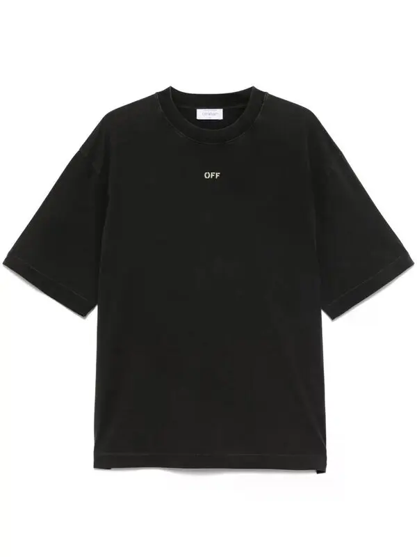 Off-White Martyrdom Arrow Skate S/s Tee Vintage Bl - Black