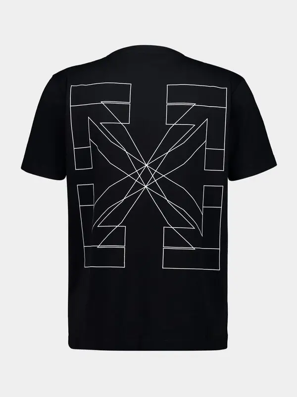 Off-White Outline Arrow Slim Cotton T-shirt