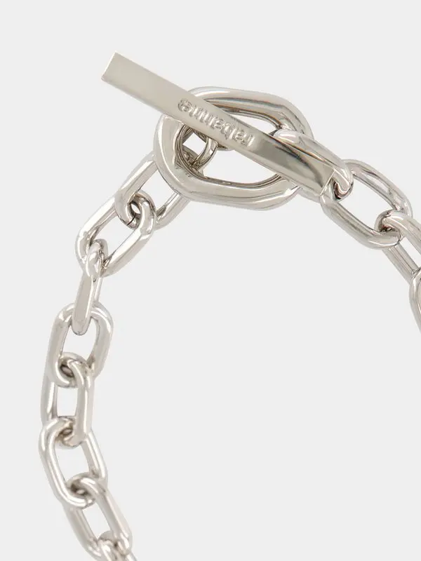 Rabanne Xl Link Necklace - Green