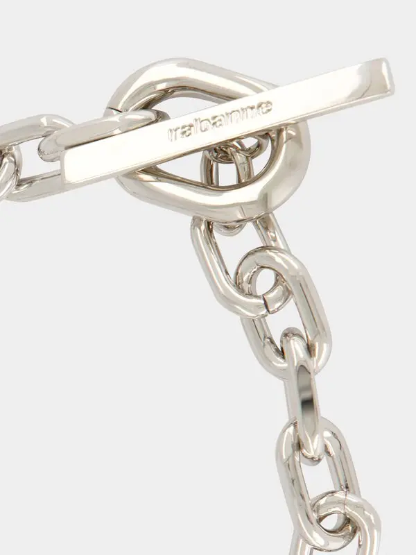 Rabanne Xl Link Necklace - Orange