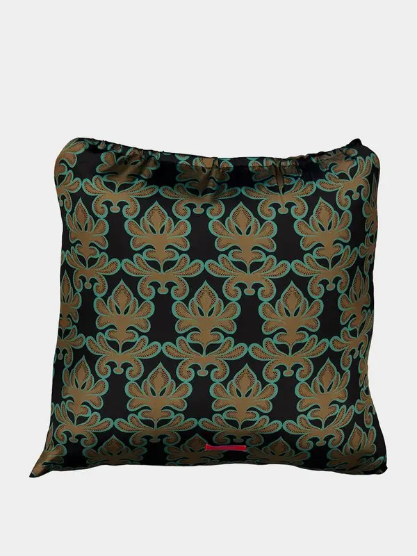 La DoubleJ Nymph Bloom Outdoor Cushion With Fringes