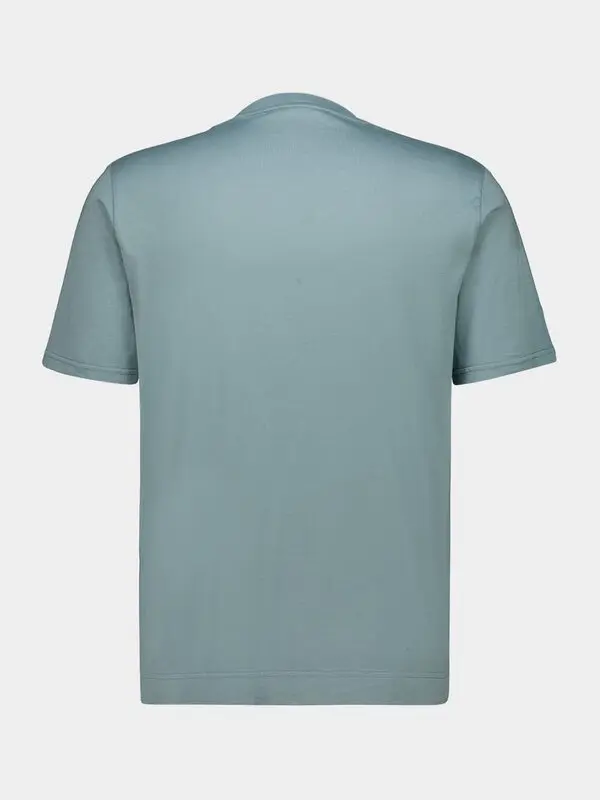Fedeli Knitted Cotton T-shirt