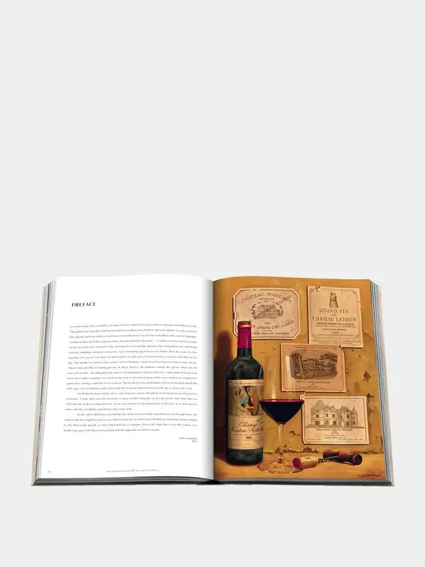 Assouline Wine & Travel France - Orange