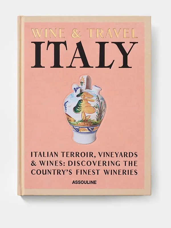 Assouline Wine & Travel Italy - Orange