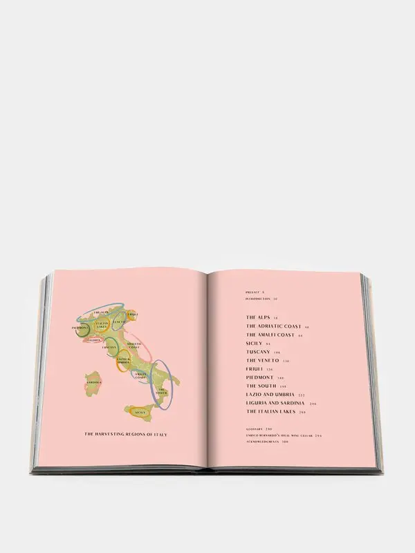 Assouline Wine & Travel Italy - Orange
