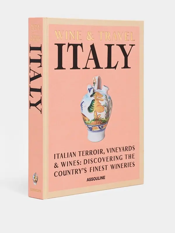 Assouline Wine & Travel Italy - Orange