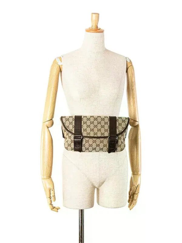 Gucci Gg Canvas Belt Bag