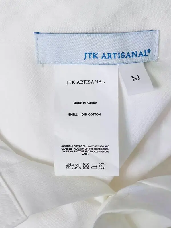 JUNTAE KIM Embroidery Button Shirt