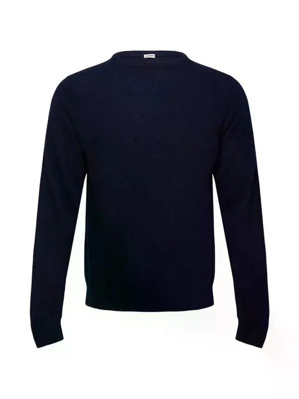 JIL SANDER Fine-knit Sweater - Blue