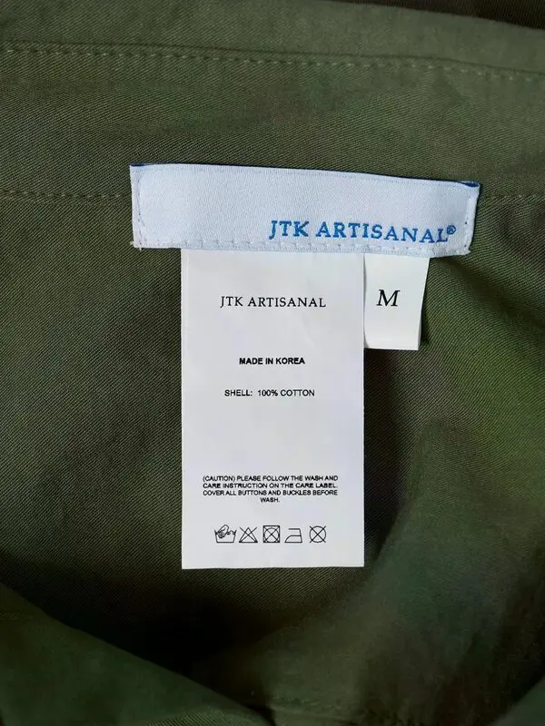 JUNTAE KIM Embroidery Button Shirt