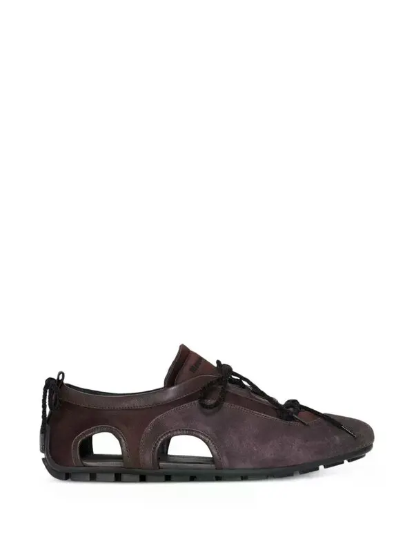 Simone Rocha Cut-out Ballerina Grip Sneakers