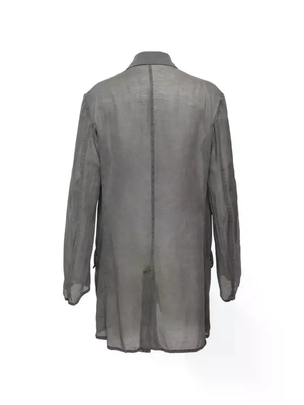 Y’s Single-breasted Tailored Linen Blazer
