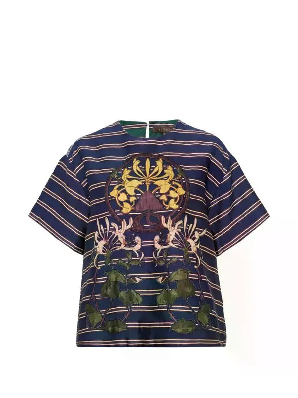 Biyan Striped Blouse