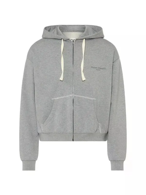 MAISON MARGIELA Zipped Hoodeie - Grey