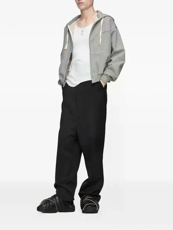 MAISON MARGIELA Zipped Hoodie - Grey