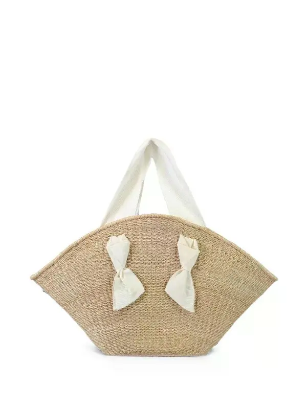 Pamela Munson Petite Isla Bahia Riviera Tote Bag - Neutrals