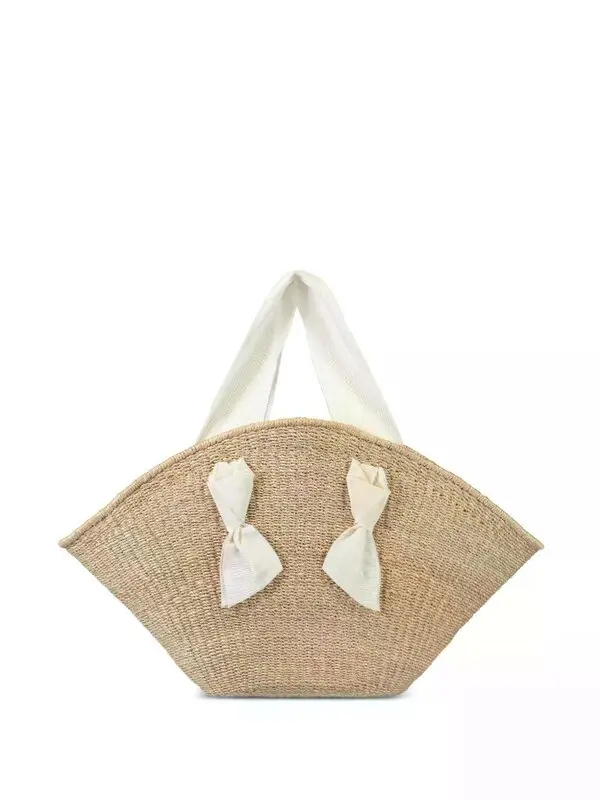 Pamela Munson Petite Isla Bahia Riviera Tote Bag - Neutrals