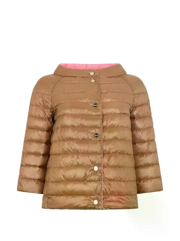 Herno Quilted Button-fastening Jacket