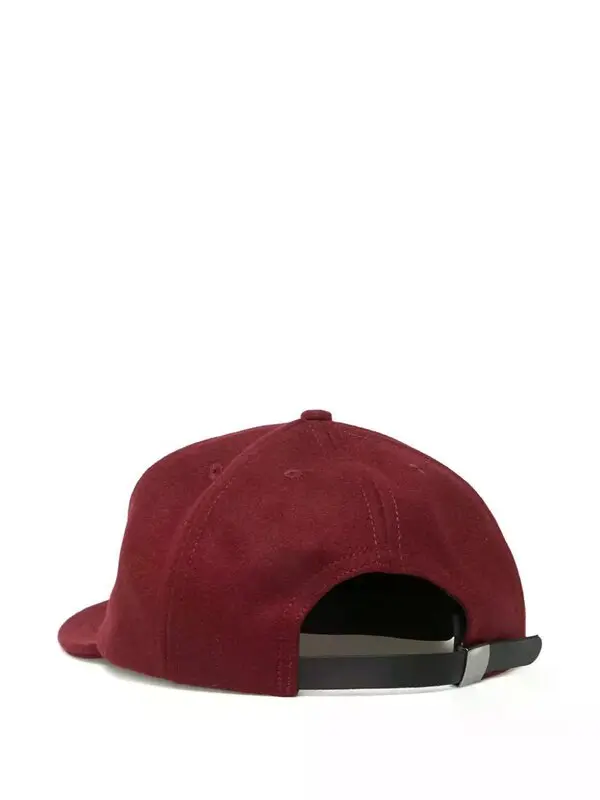 BRAIN DEAD Classic Logohead Baseball Cap - Red