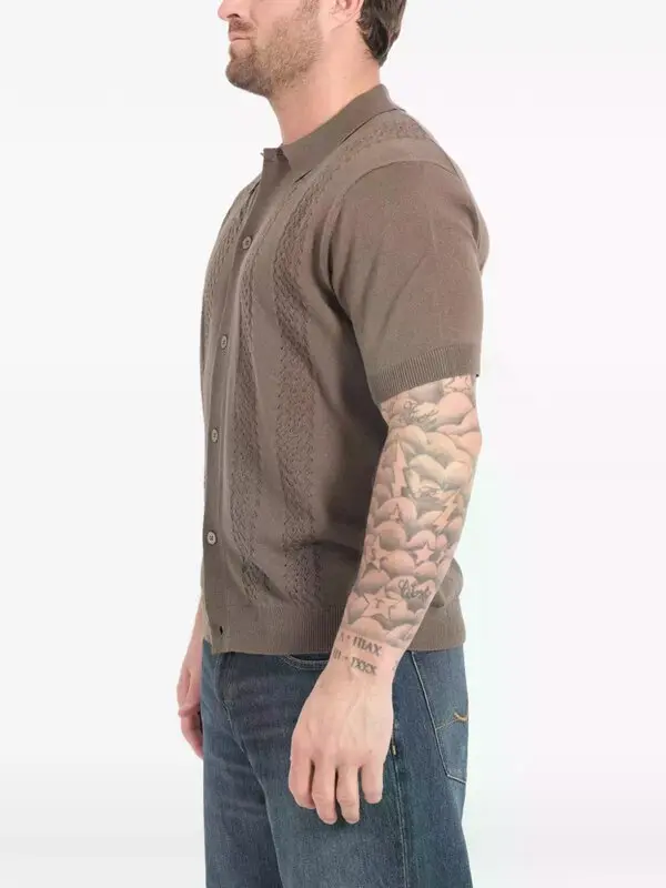 Nn07 Thor Button Pattern Shirt