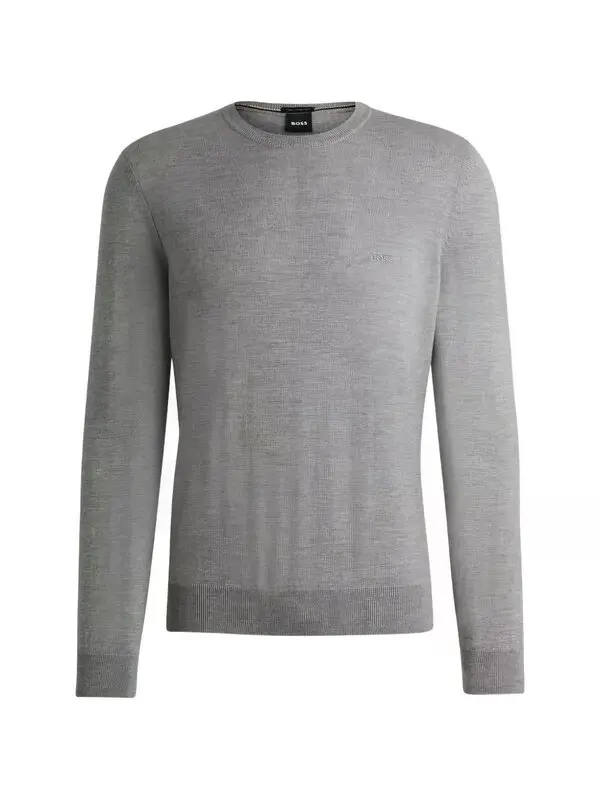 BOSS Long-sleeve Sweater - Grey