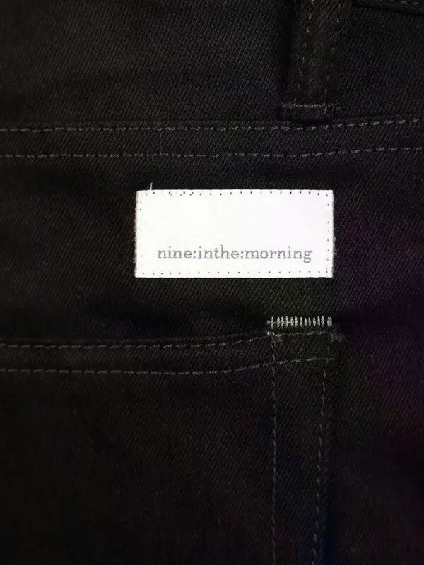 NINE:INTHE:MORNING Straight-leg Jeans - Black