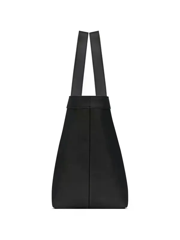 Saint Laurent Y Logo Shoulder Bag - Black