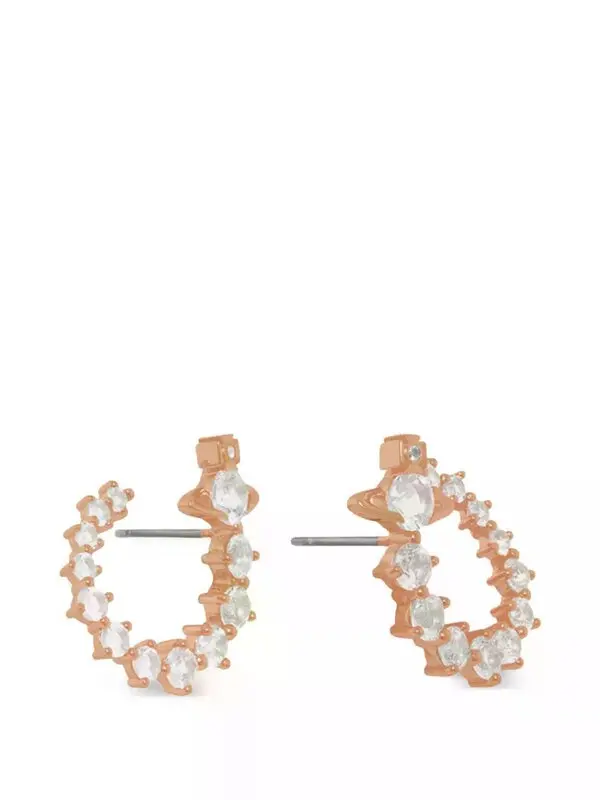 VIVIENNE WESTWOOD Lydia Crystal Earrings - Pink