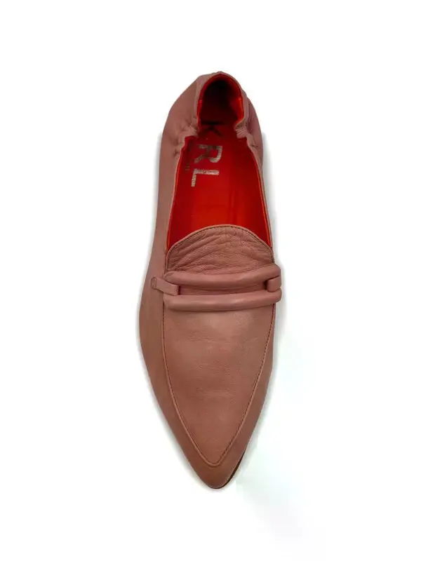 KROLL Pointed-toe Slip-on Loafers