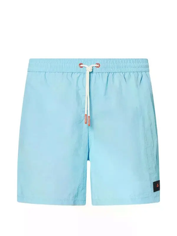 Peuterey Drawstring Swim Shorts - Blue